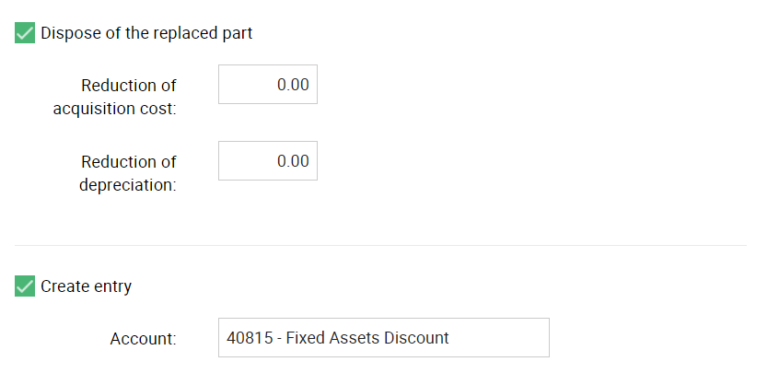 Fixed asset additions - SmartAccounts
