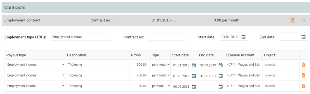 Hourly salaries calculations - SmartAccounts