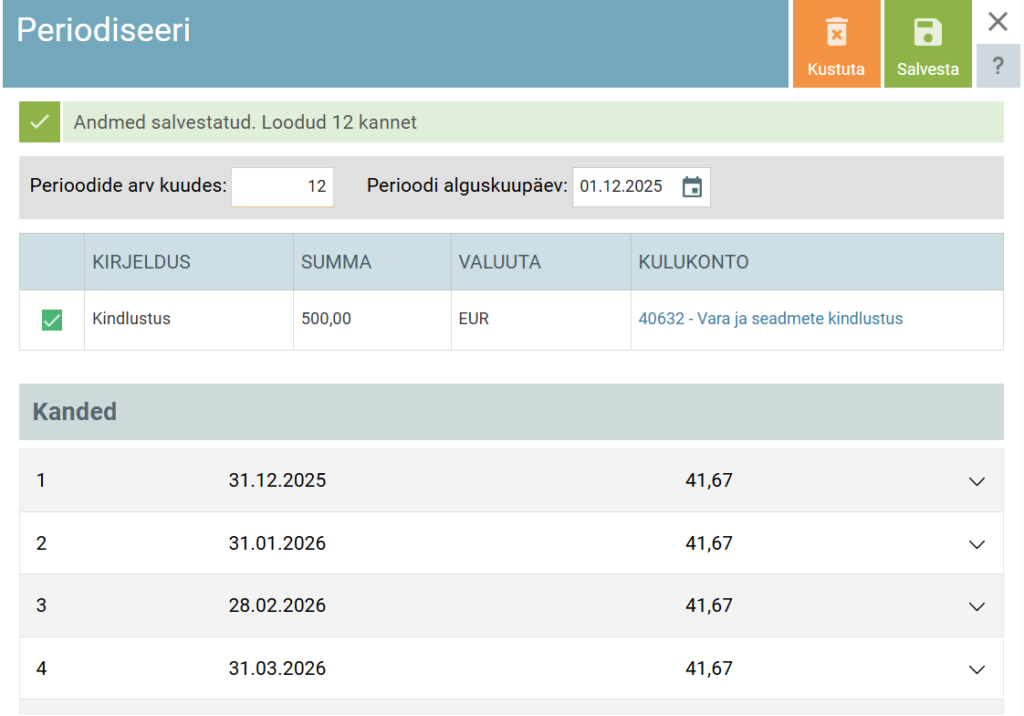 Uued võimalused Pro paketis - SmartAccounts